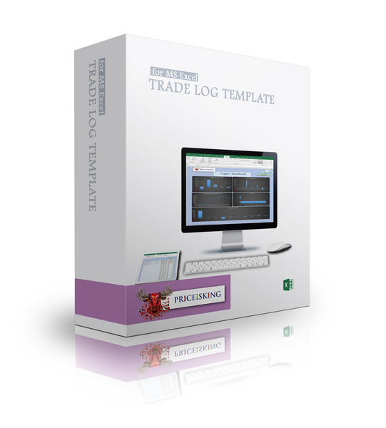 Trade Log Template - Trading Journal (Excel Spreadsheet) – PriceIsKing.com
